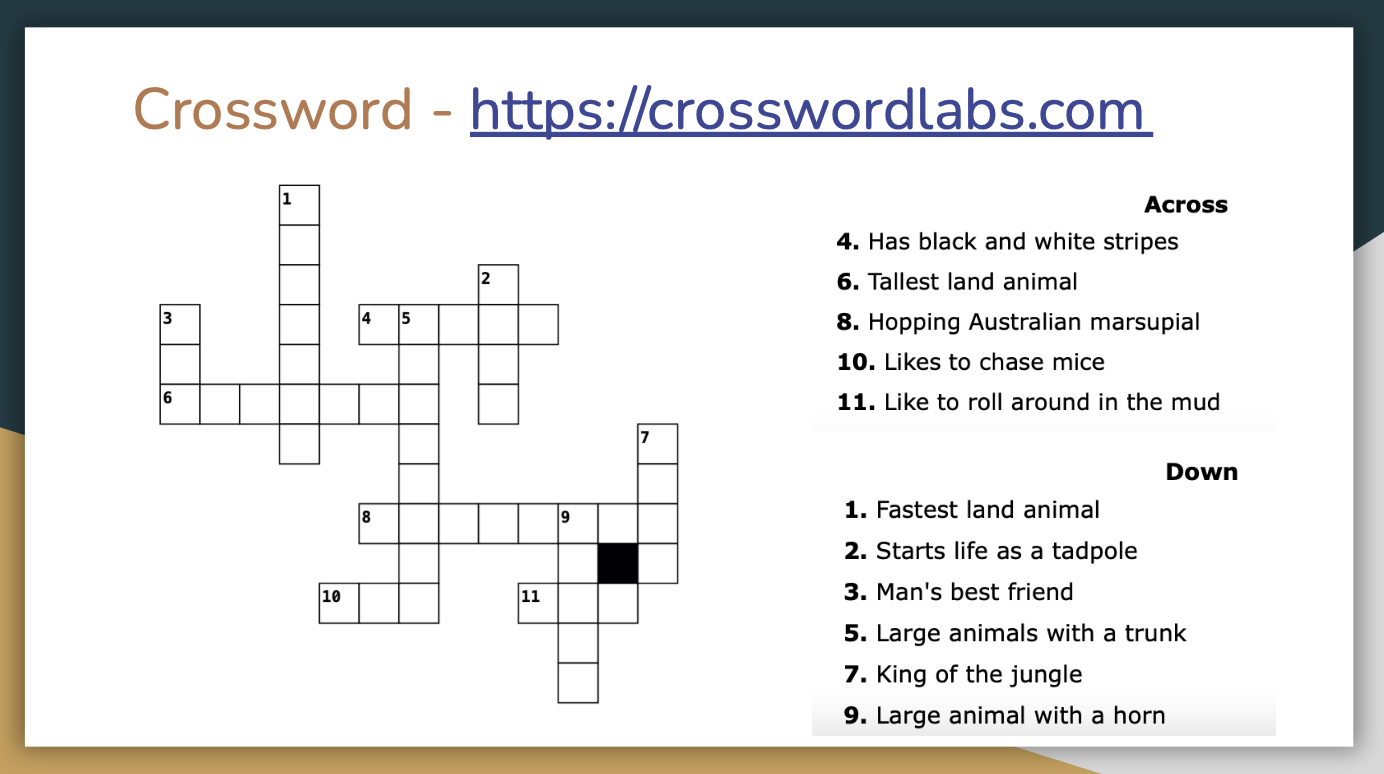 Activities and games for online teaching – Abridge Academy