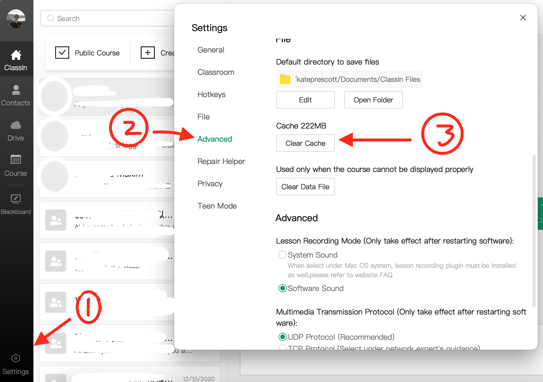 How to clear the browser cache in ClassIn – Abridge Academy